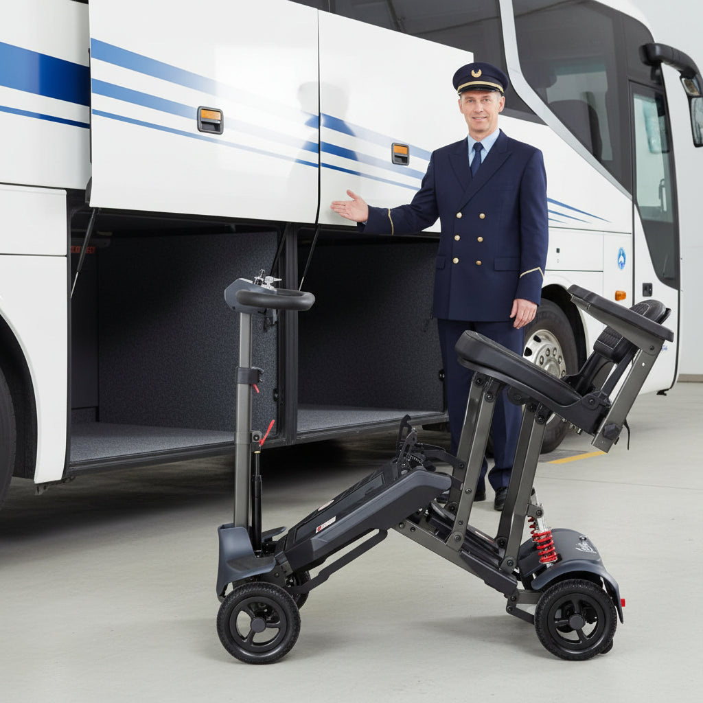Monarch Genie Auto Folding Mobility Scooter | Lightweight – Active ...