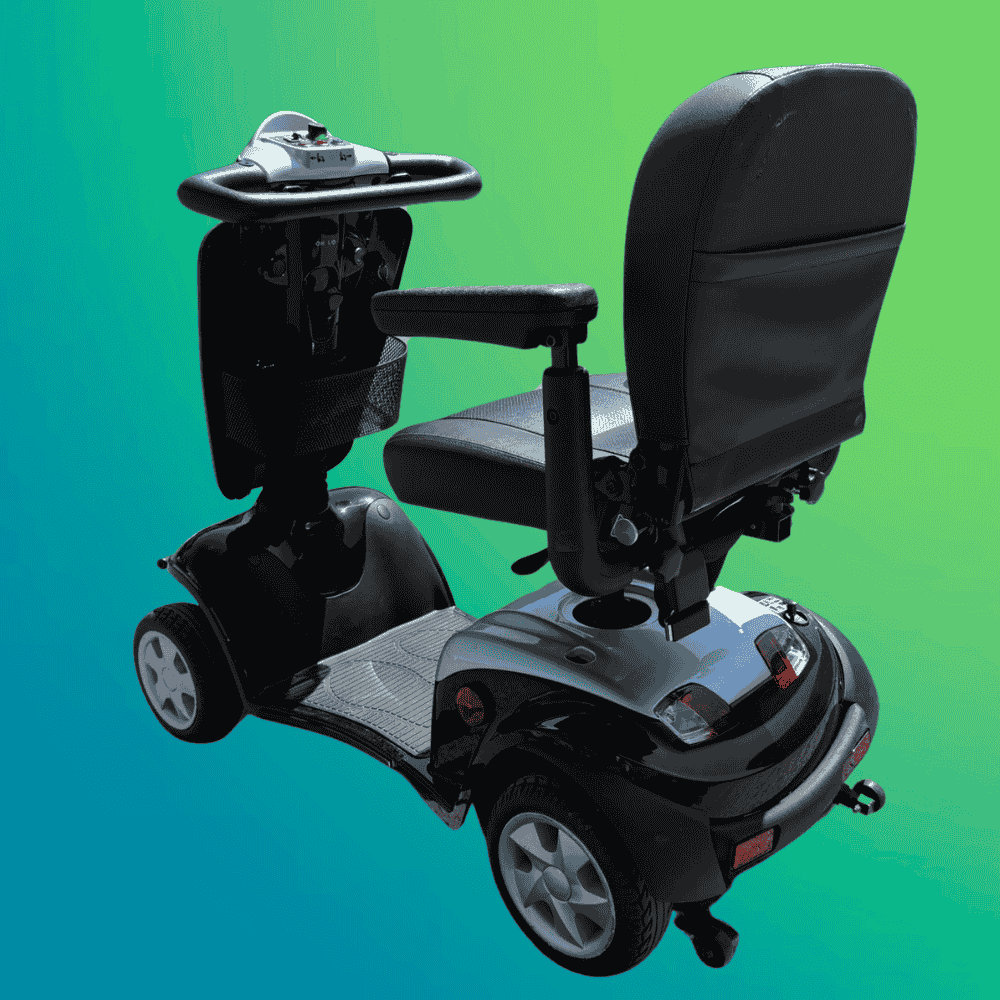 Preowned - Kymco Midi XLS Mobility Scooter – Black – Active Mobility Ltd
