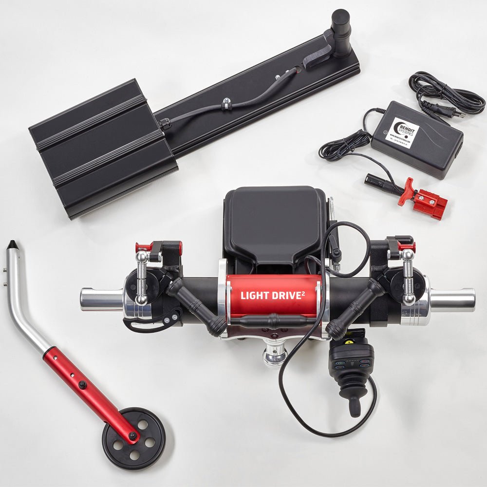 Benoit Systems Light Drive² | Wheelchair Power Add-On – Active Mobility Ltd