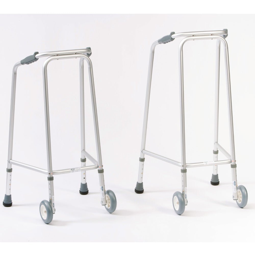 Narrow Walking Frame with Wheels | Compact Support – Active Mobility Ltd